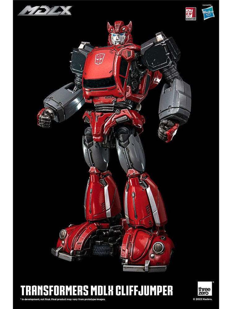 трансформеры игрушки Hasbro Threezero Transformers : MDLX Cliffjumper(12cm) ;трансформеры ...