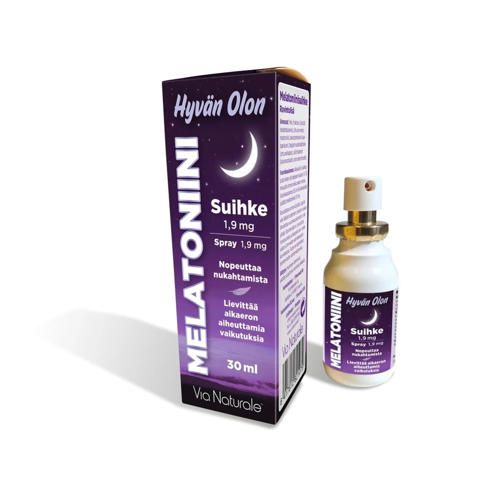 Мелатонин спрей 1,9 мг Hyvan Olon, 30 мл (Финляндия) купить на OZON по ...