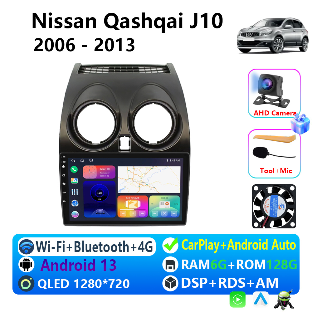 Устройство головное, диагональ: 9", 2 DIN, 6ГБ/128ГБ купить на OZON по низкой цене (1918854299)