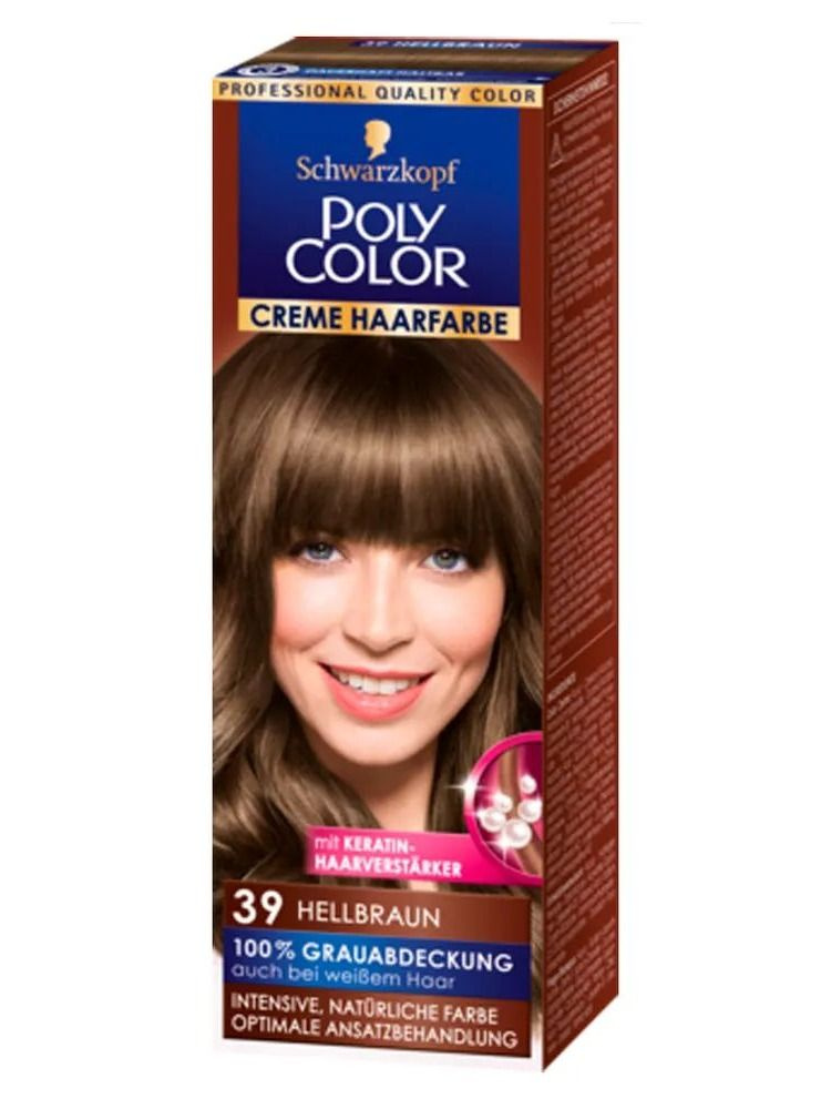 Schwarzkopf Poly Color Краска для волос Светло-коричневый 39 купить на ...