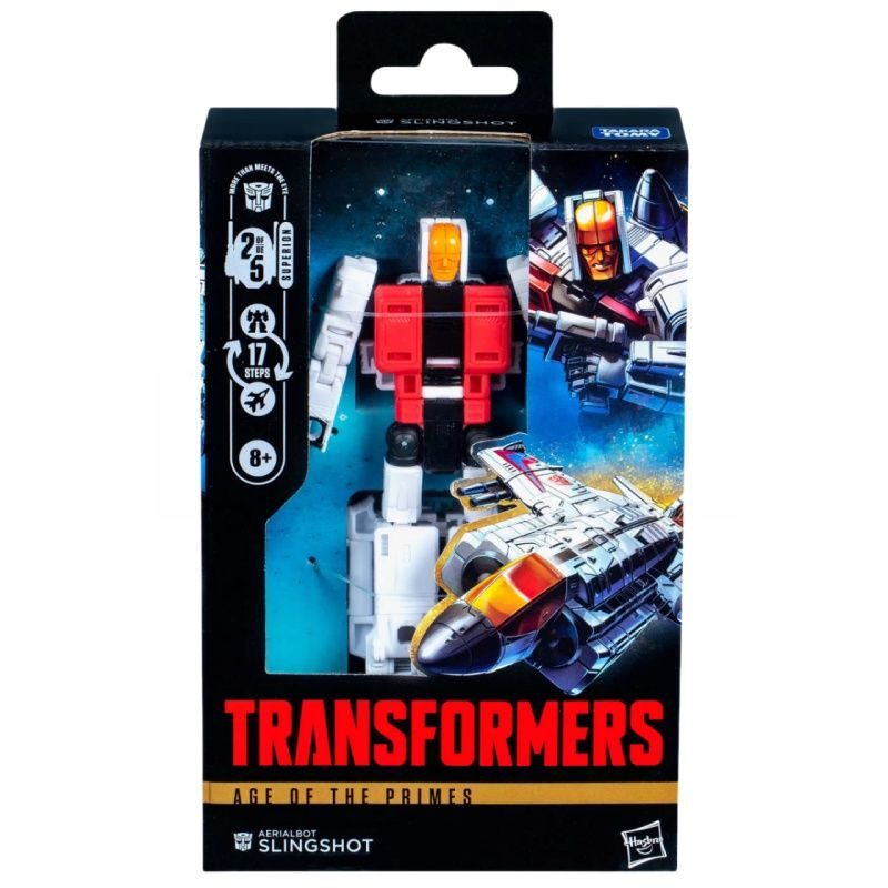 Трансформеры игрушки Hasbro Transformers: Age of the Primes Deluxe Class Aerialbot Slingshot ...