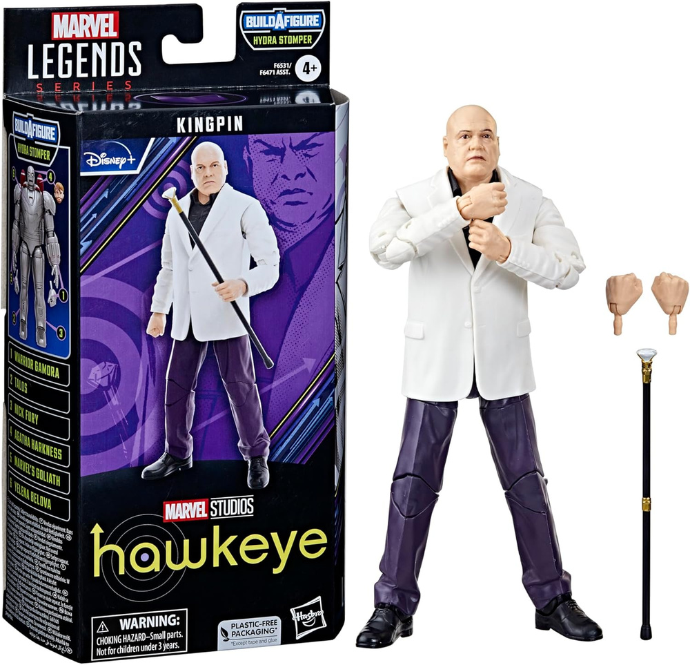 Фигурка КингПин Marvel Legends Series Kingpin, Hawkeye Collectible ...