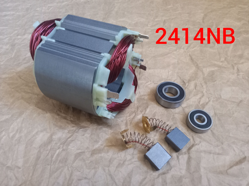 Статор для монтажной пилы MAKITA 2414NB,2414B,2412EN.Артикул:636008-4 ...
