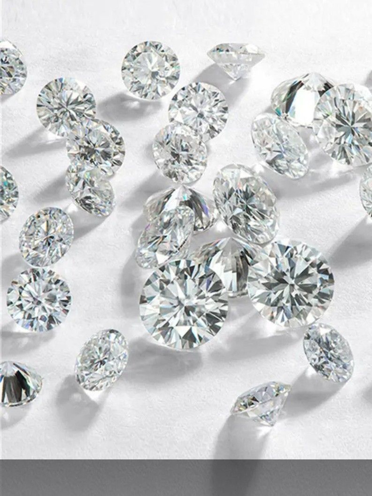 Муассанит 1.5мм,10 шт. D/VVS1 купить на OZON по низкой цене (2062703100)