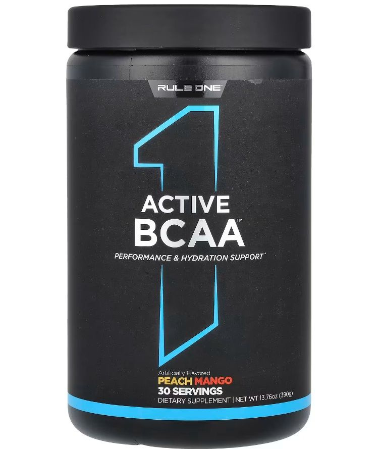 R1 Active BCAA Rule 1 (390 гр) Персик с Манго купить на OZON по низкой ...