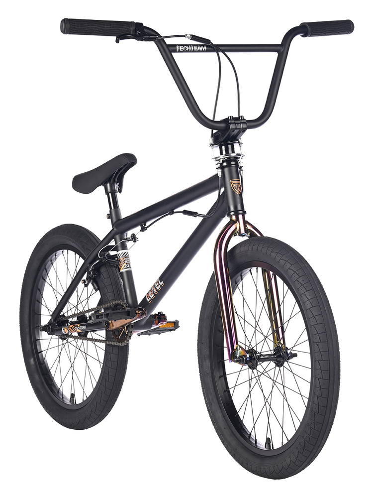 Велосипед подростковый двухколесный трюковой Tech Team BMX Level 20" бензин (2025 г.) купить c ...