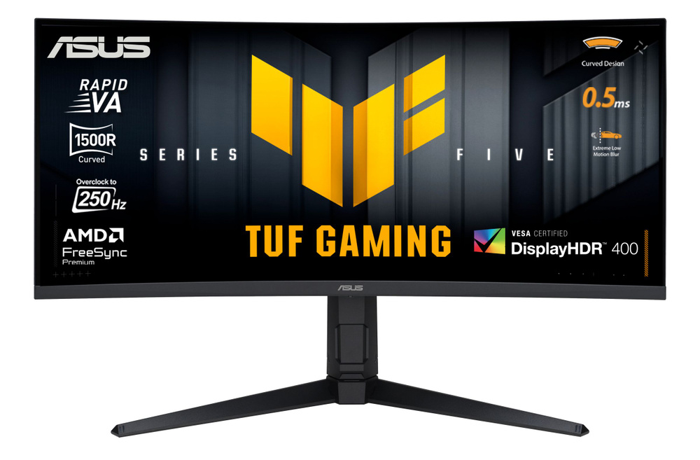 ASUS 34" Монитор TUF GAMING VG34WQML5A/Встроенный динамик/HVA/250Hz/1ms ...