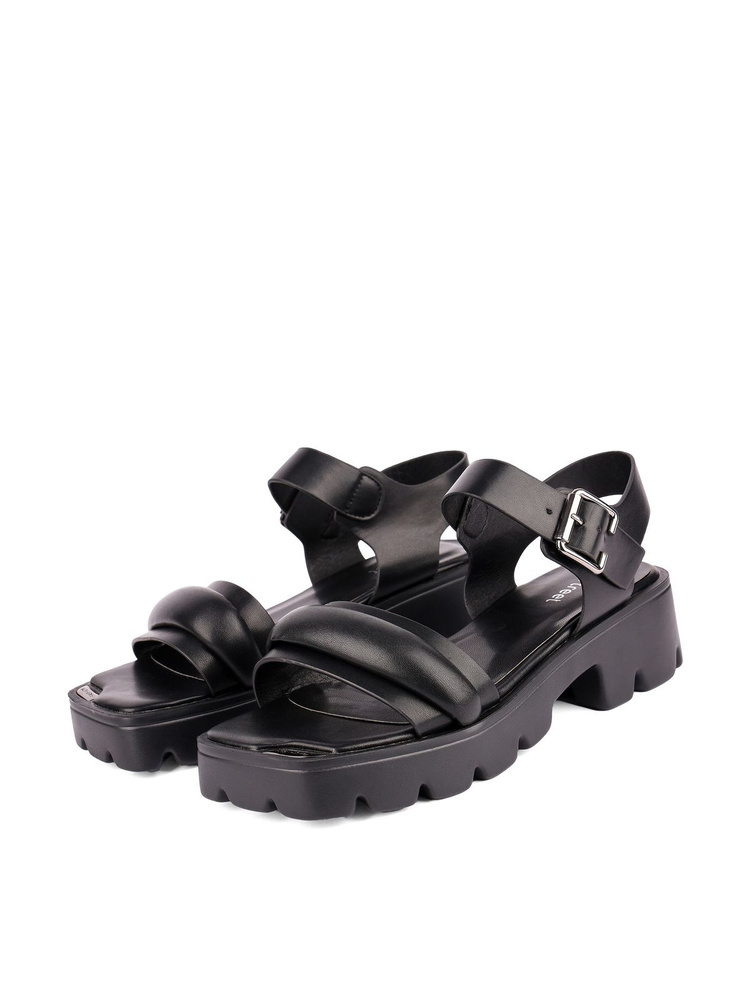 Босоножки Женский Instreet Платформа Искусственная кожа, размер 36 4 Лето Россия Липучки купить ...