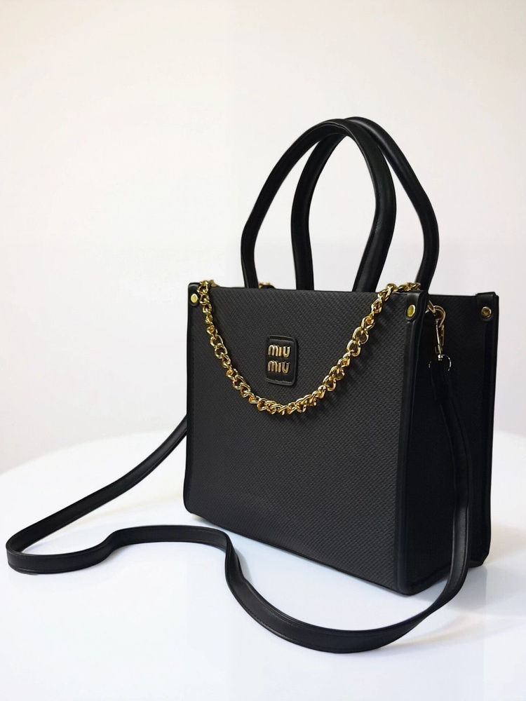 Miu Miu Сумка тоут брендовая большая купить на Ozon по низкой цене 2353270038