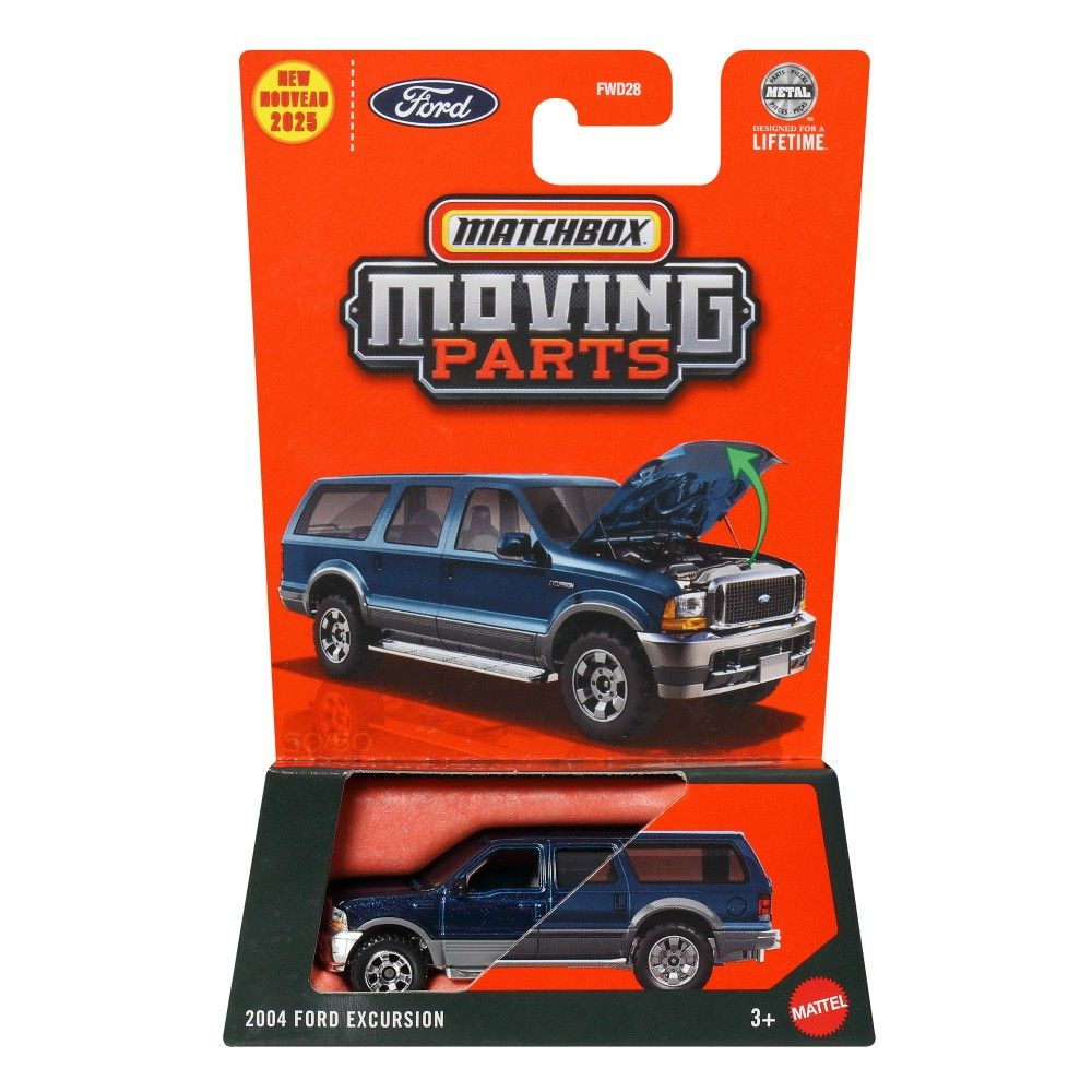 Машинка металлическая модель машины Matchbox 1/64 Moving Parts 2004 ...