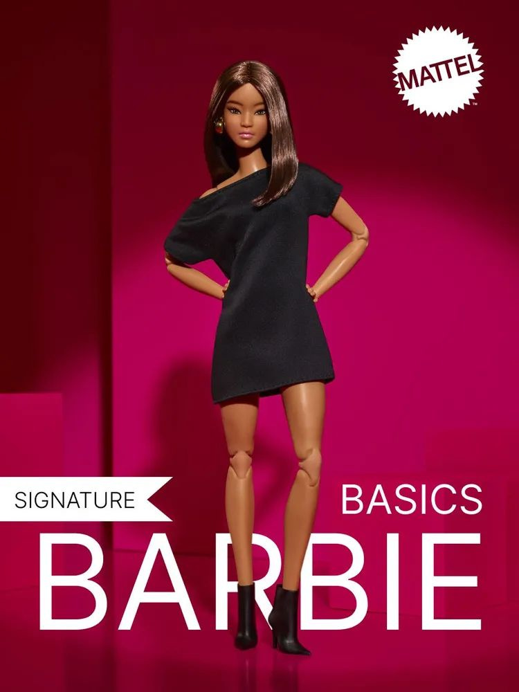 Кукла Barbie Signature Basics Шарнирная кукла Барби Модель 01, JBH72 ...