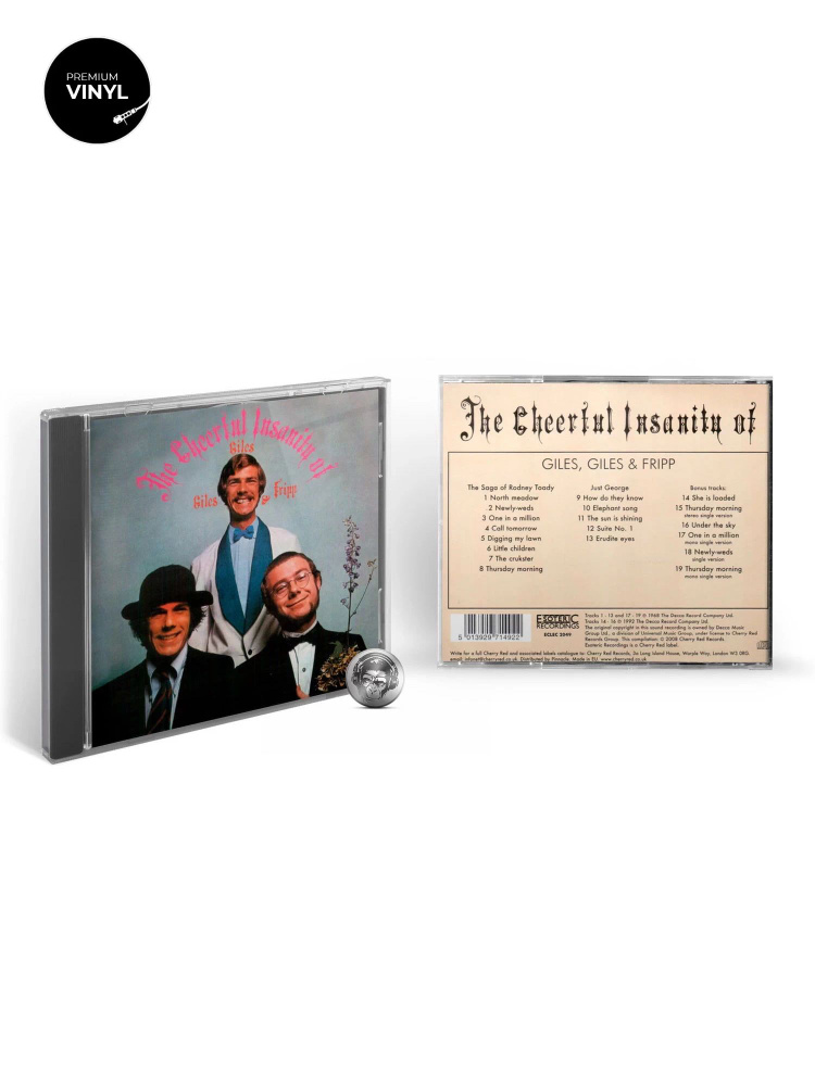 Giles Giles & Fripp - The Cheerful Insanity Of.. (CD) 2008 Jewel CD ...