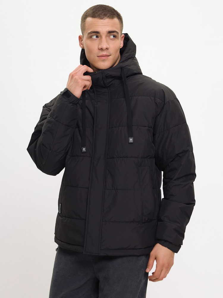 Куртка Мужской BOOS JACK антрацитовый Политекс, размер 58 Демисезон ...