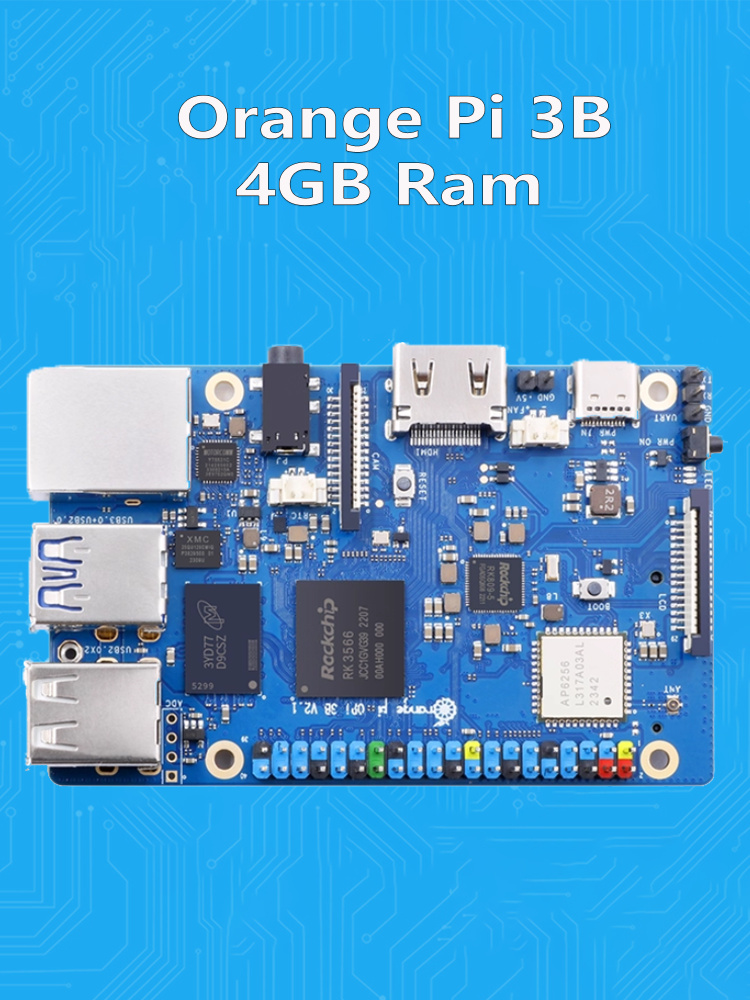 Orange Pi 3B 4GB Ram LPDDR4 Rockchip RK3566 Mini PC WiFi5 BT5.0 BLE M2 SSD Плита купить на OZON ...