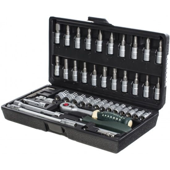 Набор инструментов для дома ROCK FORCE, 46 предметов, 1/4" DR (RF-2462-5) купить на OZON по ...