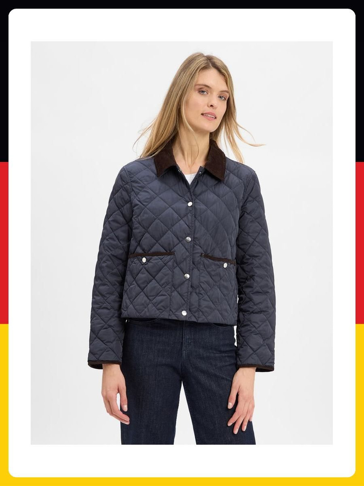 Куртка Женский RICH & ROYAL синий, размер 40 Демисезон Не указана купить c доставкой на OZON по ...