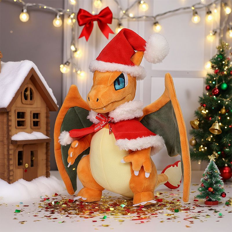 Покемон Мягкая игрушка Рождественский Чарizard Pokemon Christmas ...