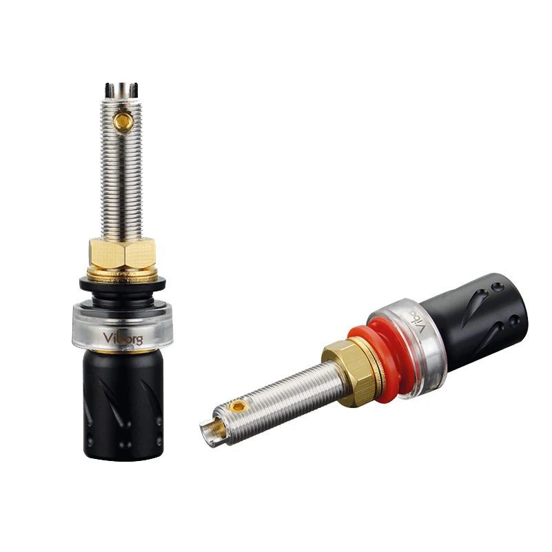 4 шт. Viborg BP-613(R) Клеммы для акустических систем Hi-Fi из чистой ...