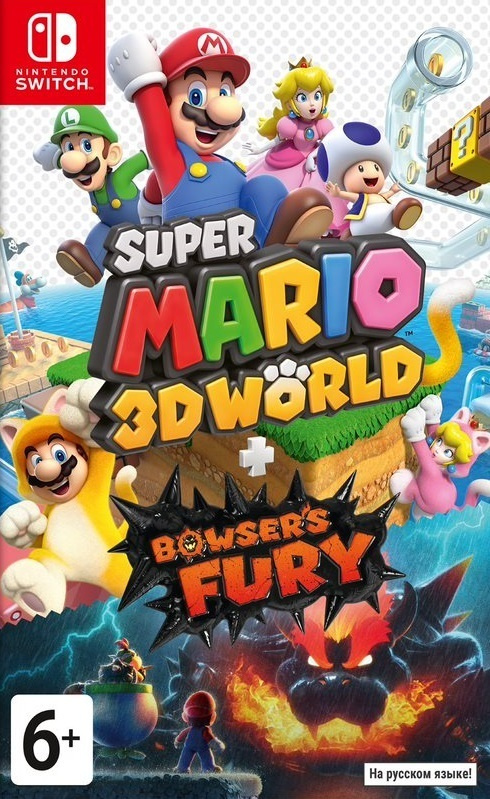 Игра Super Mario 3D World + Bowser's Fury (Nintendo Switch, Русская ...