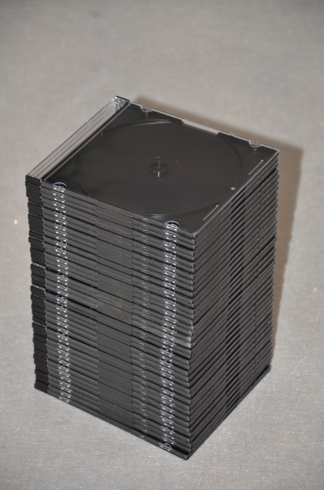 Футляр для CD Slim черный. купить на OZON по низкой цене (3082419647)