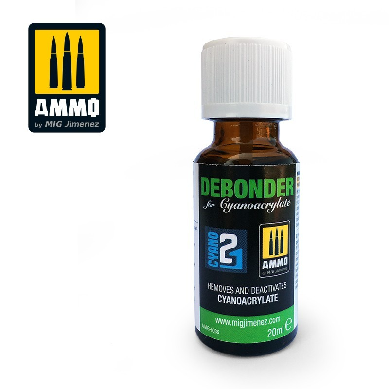 Дебондер для цианакрилатного клея Debonder (Ammo Mig) (20ml) купить на ...