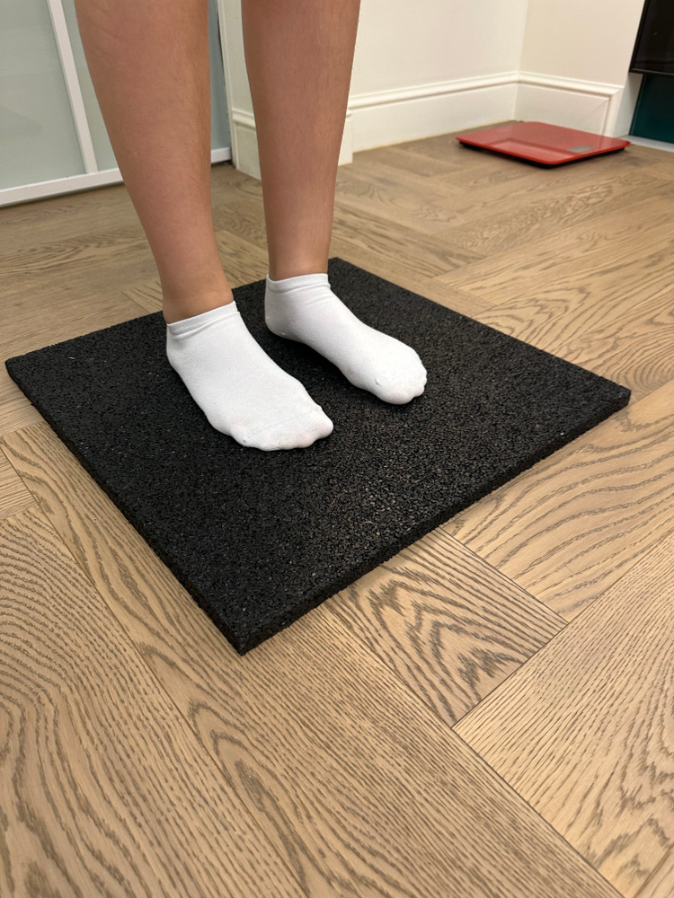 Резиновая плитка Plusland 500*500*20 мм цвет черный купить на OZON по низкой цене (3124354085)