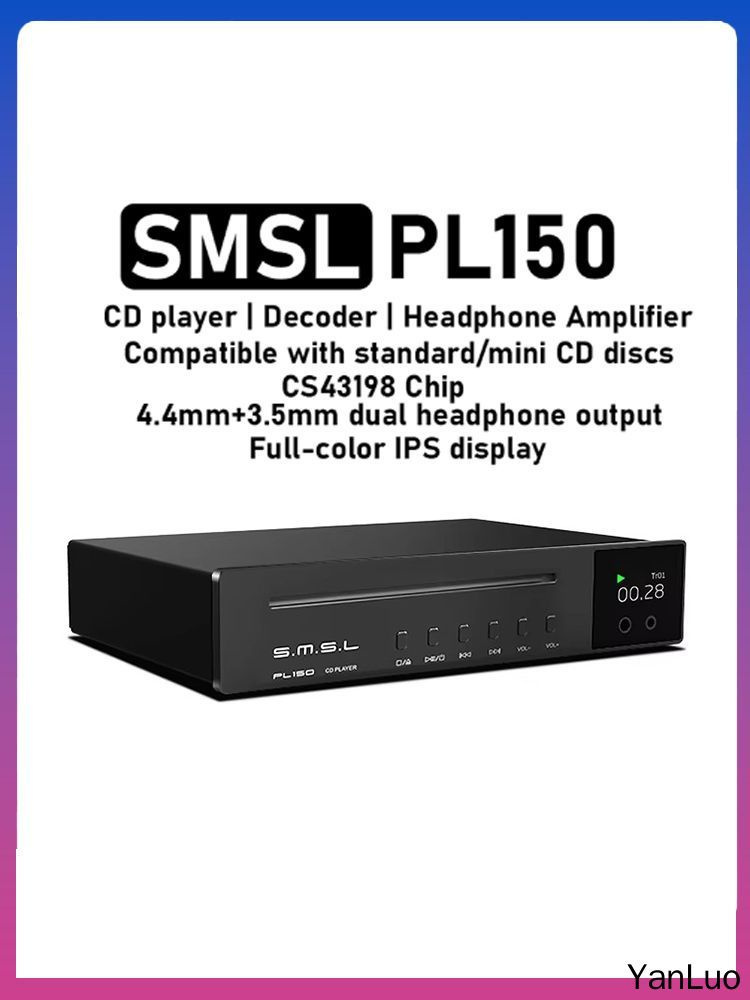 SMSL PL150 cd Высококачественный проигрыватель для расшифровки ...