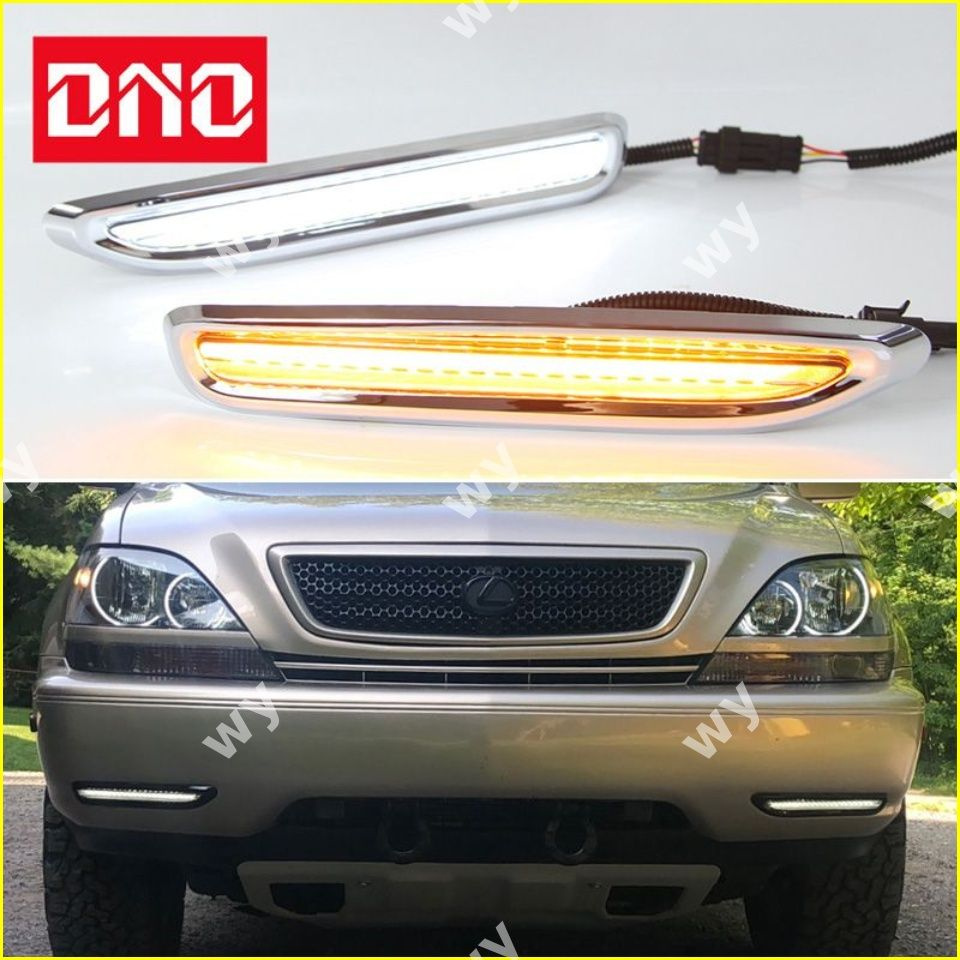 Фары автомобильные, Огни дневные ходовые, арт. D-RX-98-03/Y J82T купить на OZON по низкой цене ...