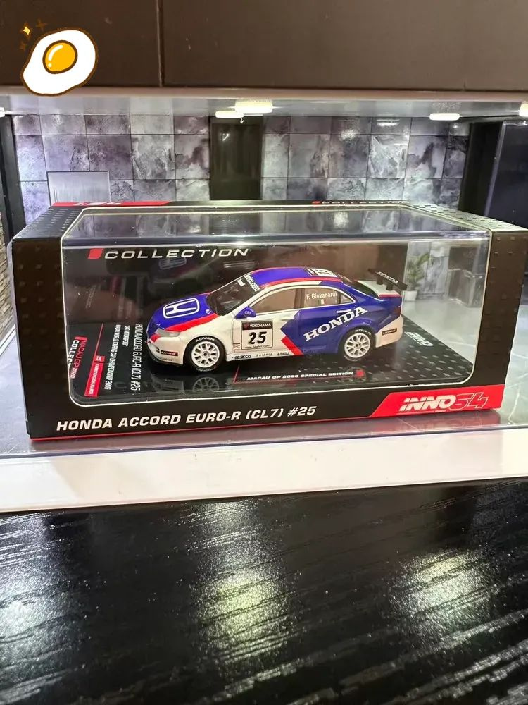 машинка INNO 1:64 HONDA ACCORD EURO-R (CL7) #25 купить на OZON по ...
