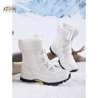 Сапоги Мужской, Женский KERNA полусапоги, размер 40,5 черный Зима Платформа Китай Шнуровка ...