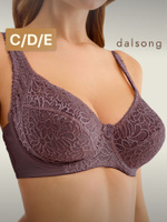 Бюстгальтер Женский DALSONG мягкая чашка на каркасе, на косточках, размер 85C светло-бежевый ...