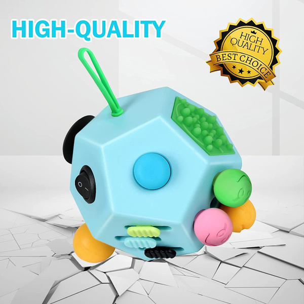 Игрушки Fidget Cube Антистресс - 12 граней Fidget Tdah Toy Cube купить на OZON по низкой цене ...