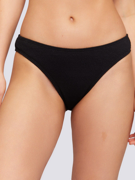 Плавки Женский Zolla слипы Полиэстер, Эластан черный, размер 46 Китай, рост 164-176 купить c ...