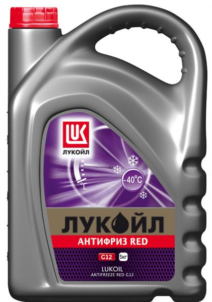 ЛУКОЙЛ Антифриз G12 Red,5кг купить на OZON по низкой цене (1566832627)