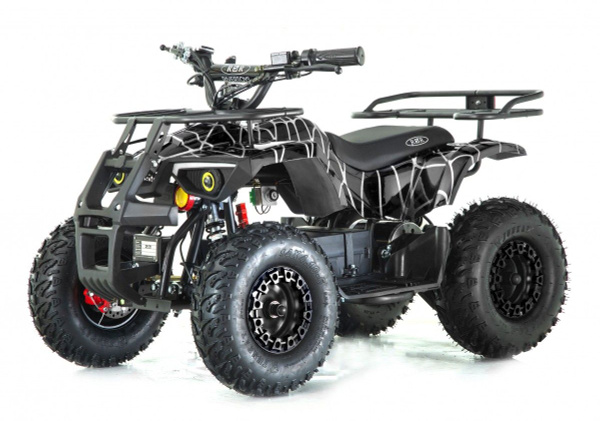 Детский электро квадроцикл TIKI LUX черный Spider 1000W купить на OZON по низкой цене (1624638874)