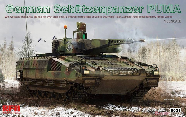 Rye Field RFM 5021 1/35 Германия schutzenpanzer puma Модель танка ...