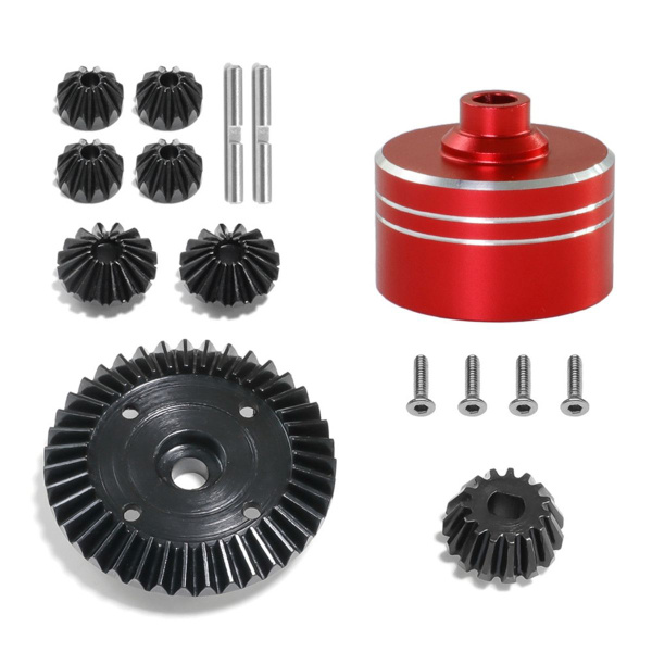 Для XV02 TT02 TT02B 1/10 RC Car Upgrade Parts Differential Teeth Shell ...