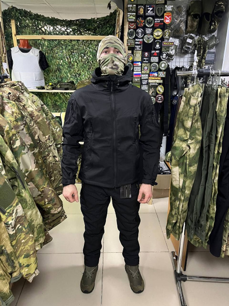 Костюм тактический ESDY, размер 52, 54 (XL/172-180), Демисезон, цвет черный купить c доставкой ...