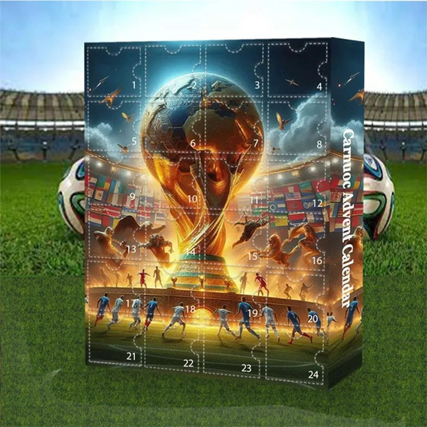 Футбольный адвент-календарь на 2024 год. Футбольный набор. алендарь ...