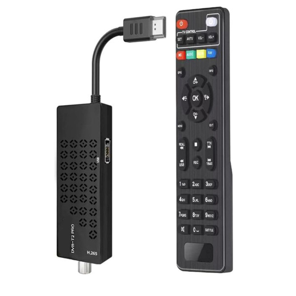 Декодер TDT HD, совместимый с HDMI, тюнер TDT HD, DVB T2 H265 HD ...