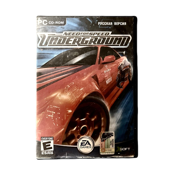 Игра PC Need For Speed: Underground / Жажда скорости: Андеграунд (Racing / Гонки, EA Black Box ...