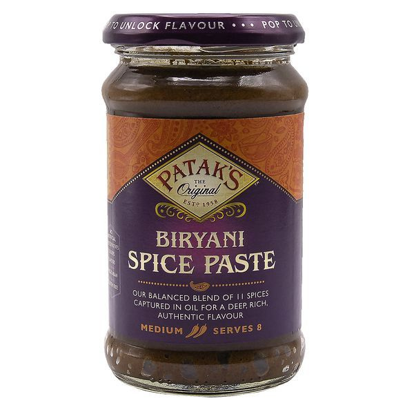 PATAK S Biryani Paste Паста Бирьяни для плова 283г купить на OZON по ...
