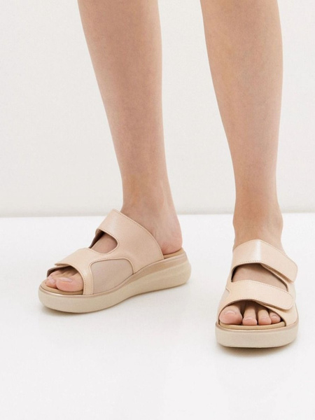 Сандалии Женский Ortmann, размер 35 Натуральная кожа, Текстиль Анатомическая стелька, Открытый ...