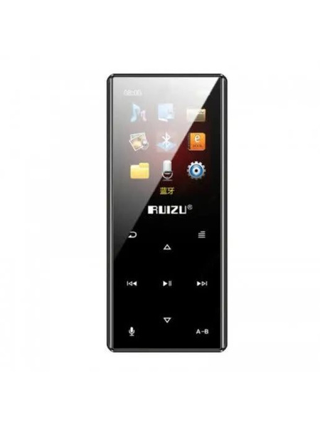 МР3 Плеер Hi-Fi с Bluetooth RUIZU D29 16Gb Black, для музыки, видео ...