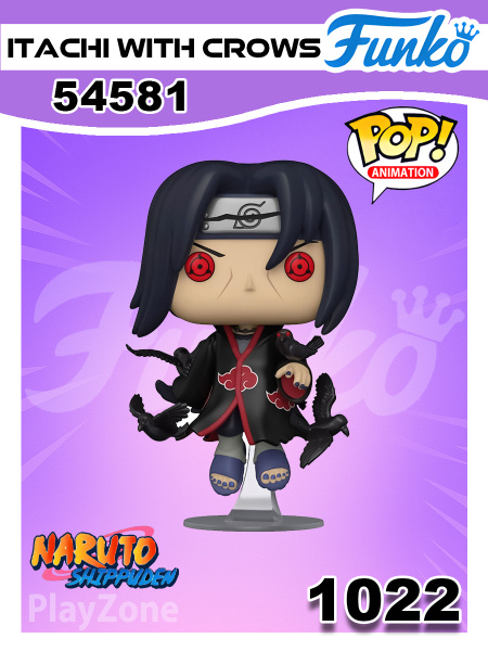 (1022 Itachi with crows) Фигурка POP Итачи,54581(1022) купить на OZON ...