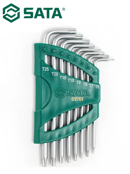 SATA 09701 Набор ключей Torx с защитой от несанкционированного доступа ...