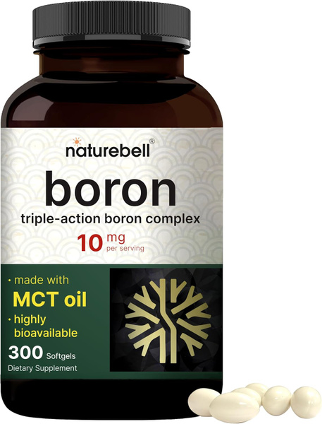NatureBell Boron , бор, 10 мг, 300 таблеток из США, доставка почтой ...