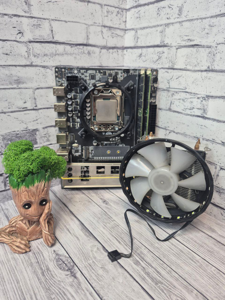 Комплект X79: LGA 1356 + Xeon E5 2470V2 + DDR3 32Гб, LGA 1356, DDR3L ...