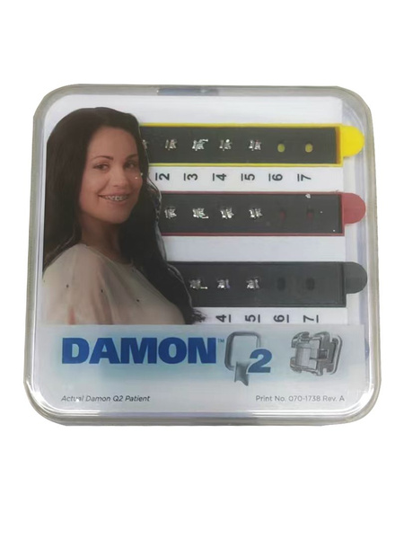 Ormco DAМON Q2 еталлические самолигирующие брекеты20 шт./коробка купить ...