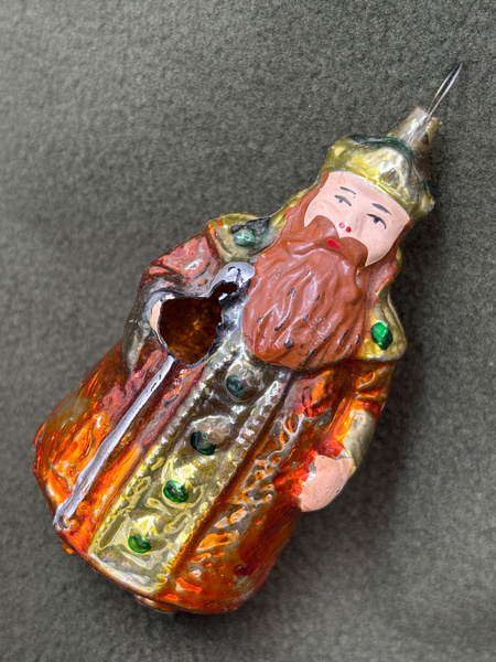 Винтажная, Ёлочная игрушка Царь Дадон СССР под реставрацию купить на ...